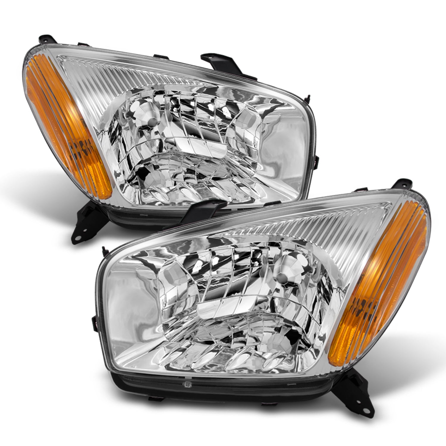 AKKON - For 2001-2003 Toyota RAV4 Clear Headlights Head Lamps Driver ...