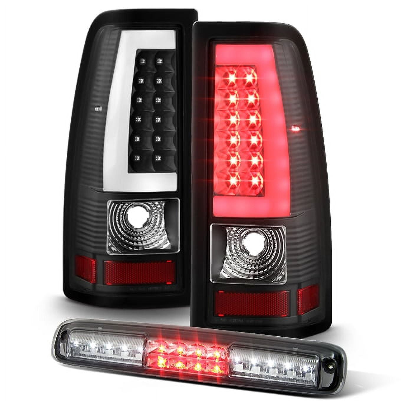 AKKON - For 2003-2006 Chevy Silverado LED Daytime Running Lamp Bar Tail ...