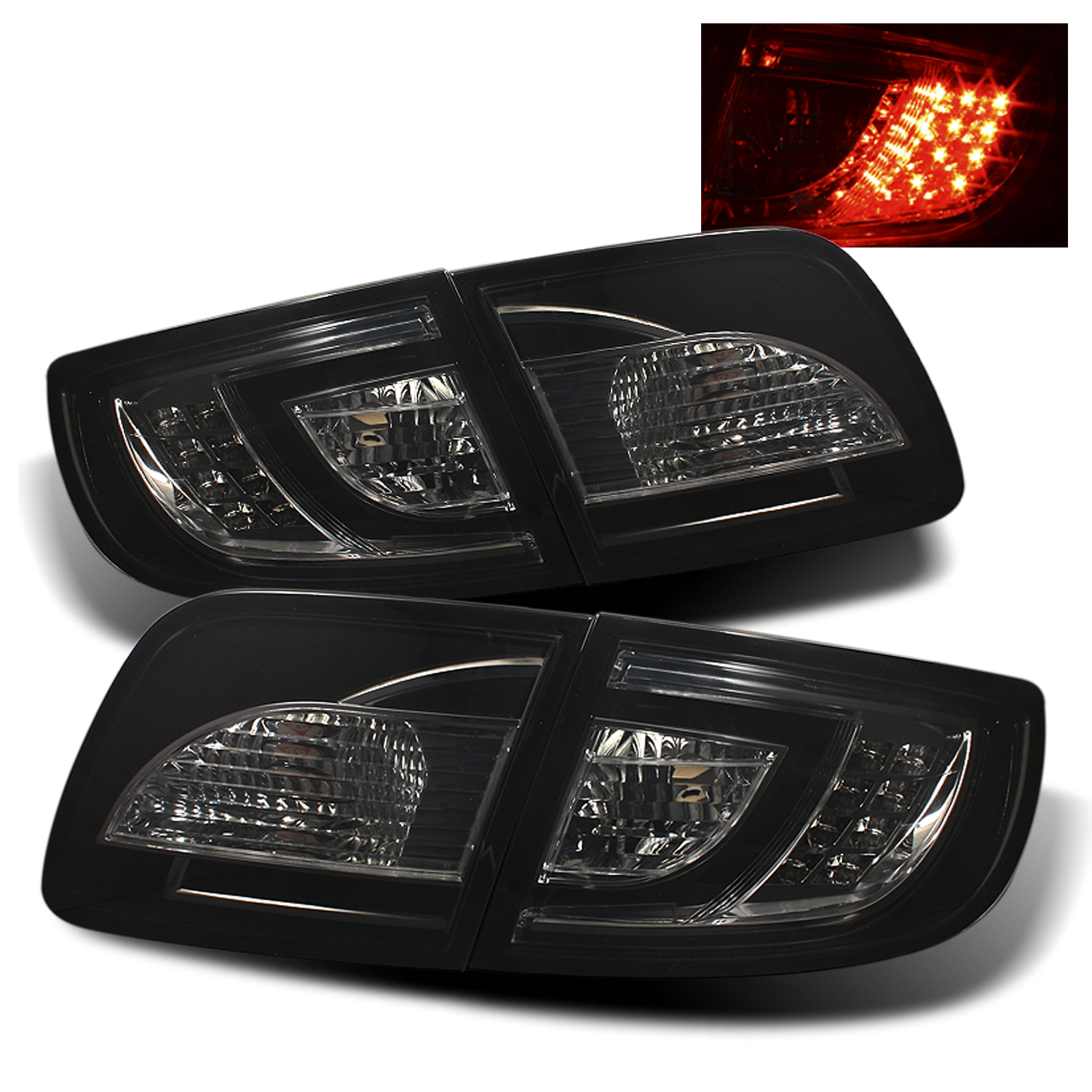 APR High Quality Aftermarket Tail Light Assembly for 2014-2017 Mazda 3 ...