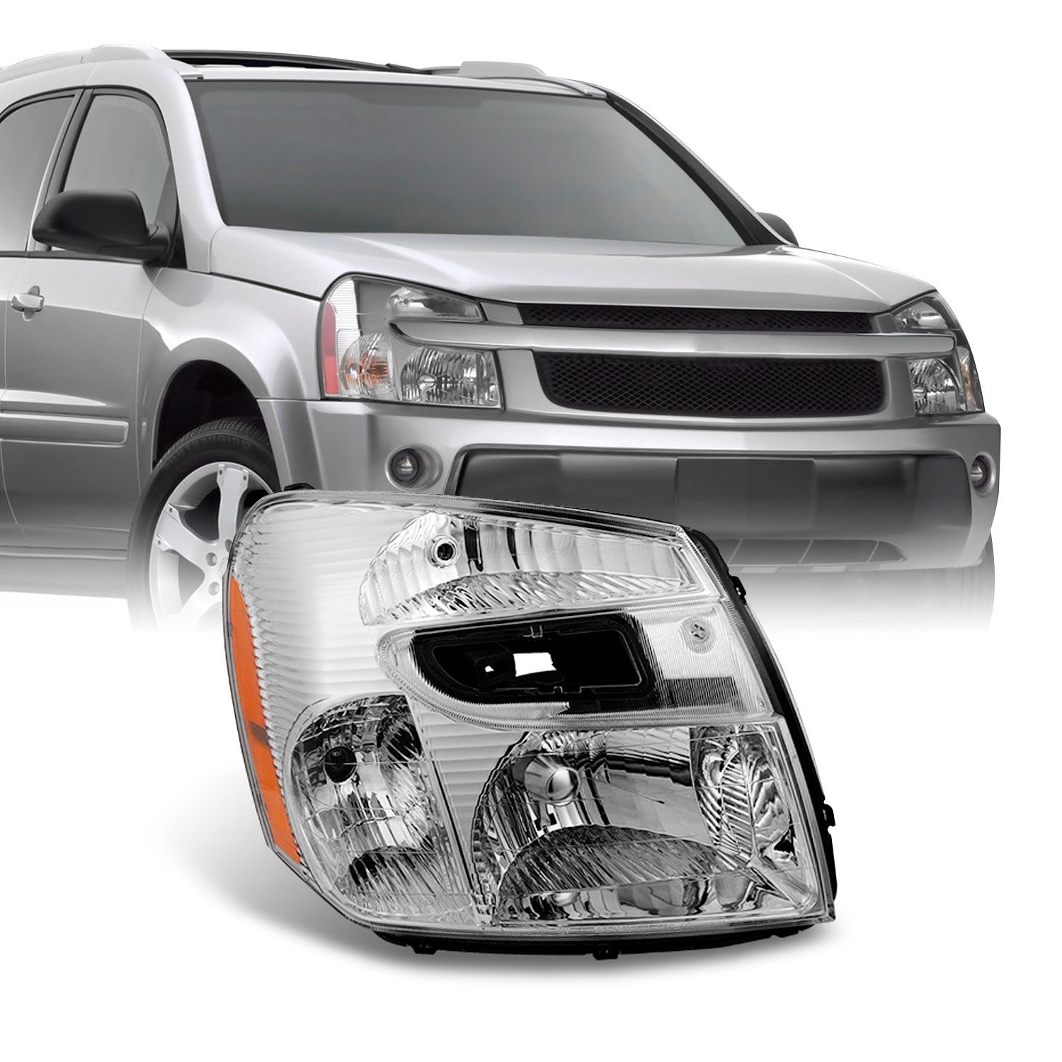 Right Headlight Assembly - Compatible with 2006 - 2013 Chevy Impala ...