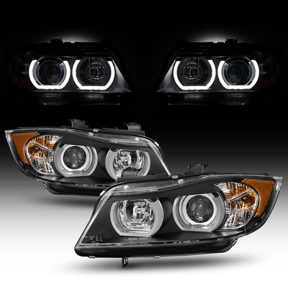 AKKON - For 2006-2008 BMW E90 3-Series Sedan [HID|AFS model] Black ...