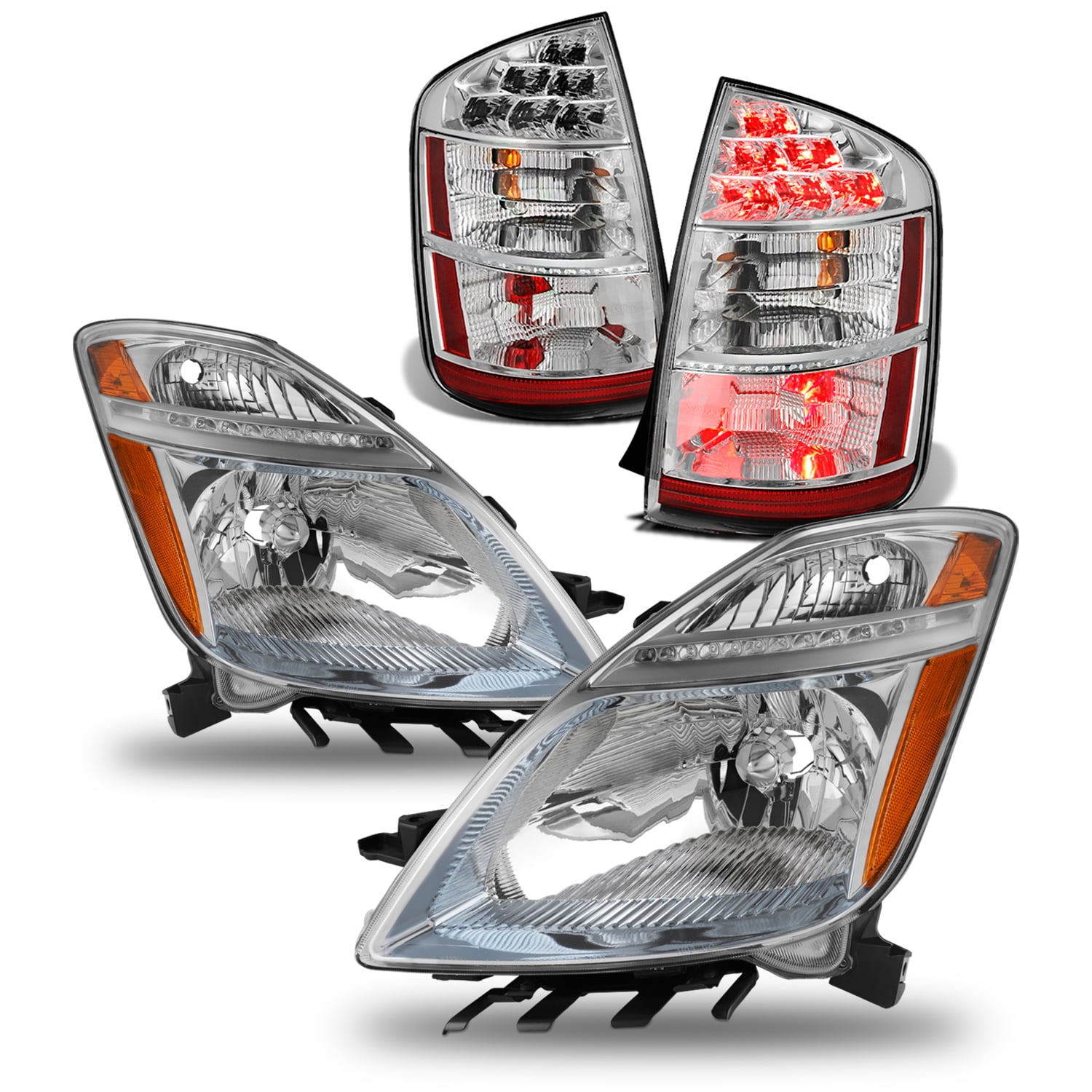 AKKON - 2006-2009 Toyota Prius OE Factory Headlight + Tail Light ...