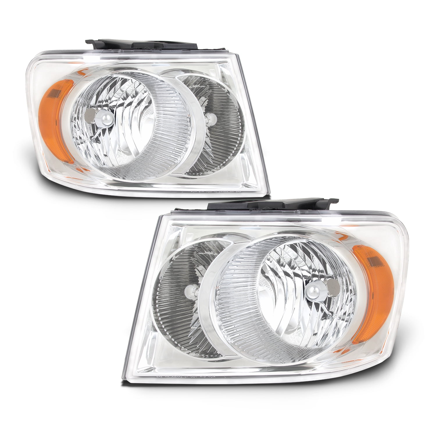 AKKON - 2007-2009 Dodge Durango Headlights Assembly, Front Lamps Pair ...