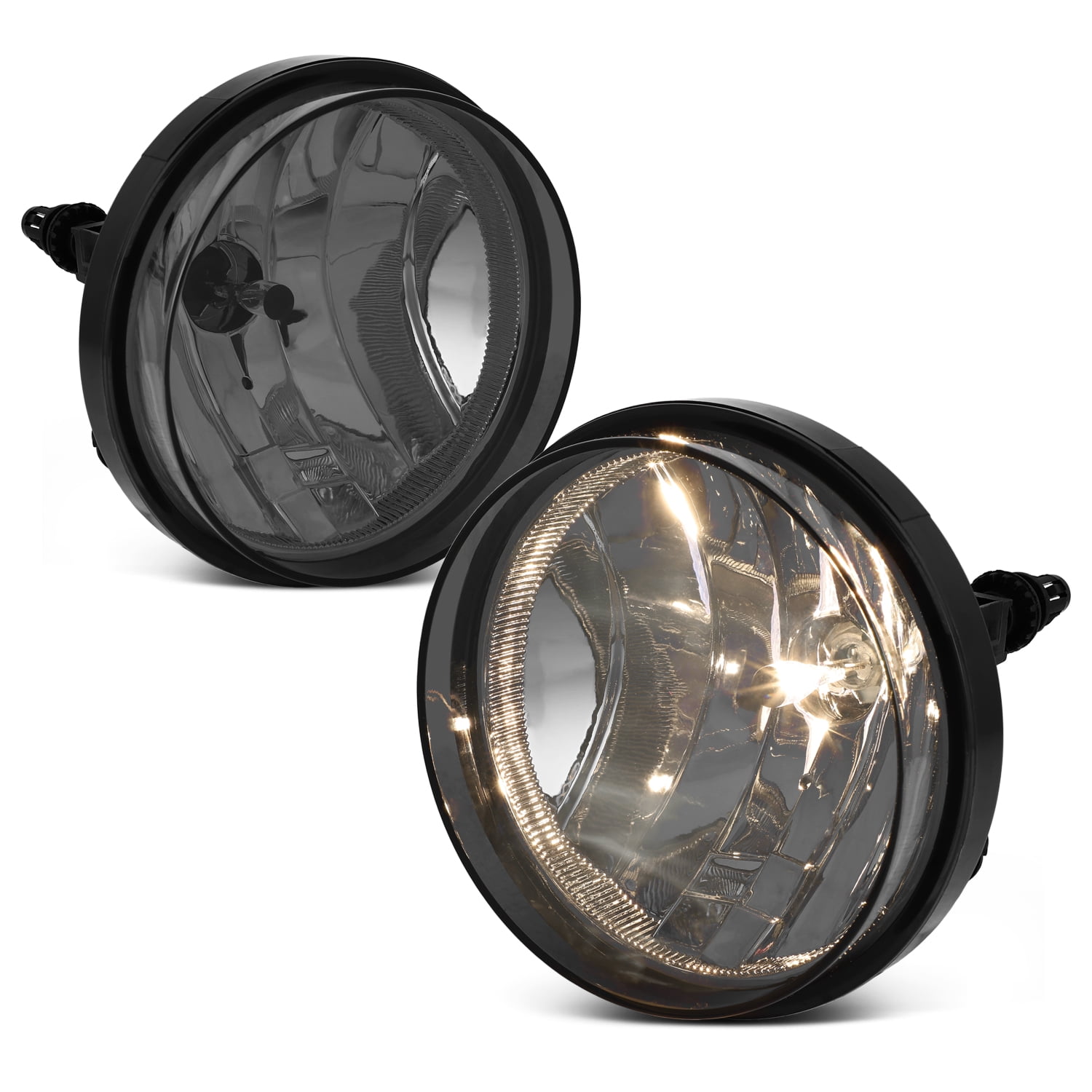AKKON - For 2007-2013 GMC Sierra Pickup Bumper Smoke Driving Fog Lights ...