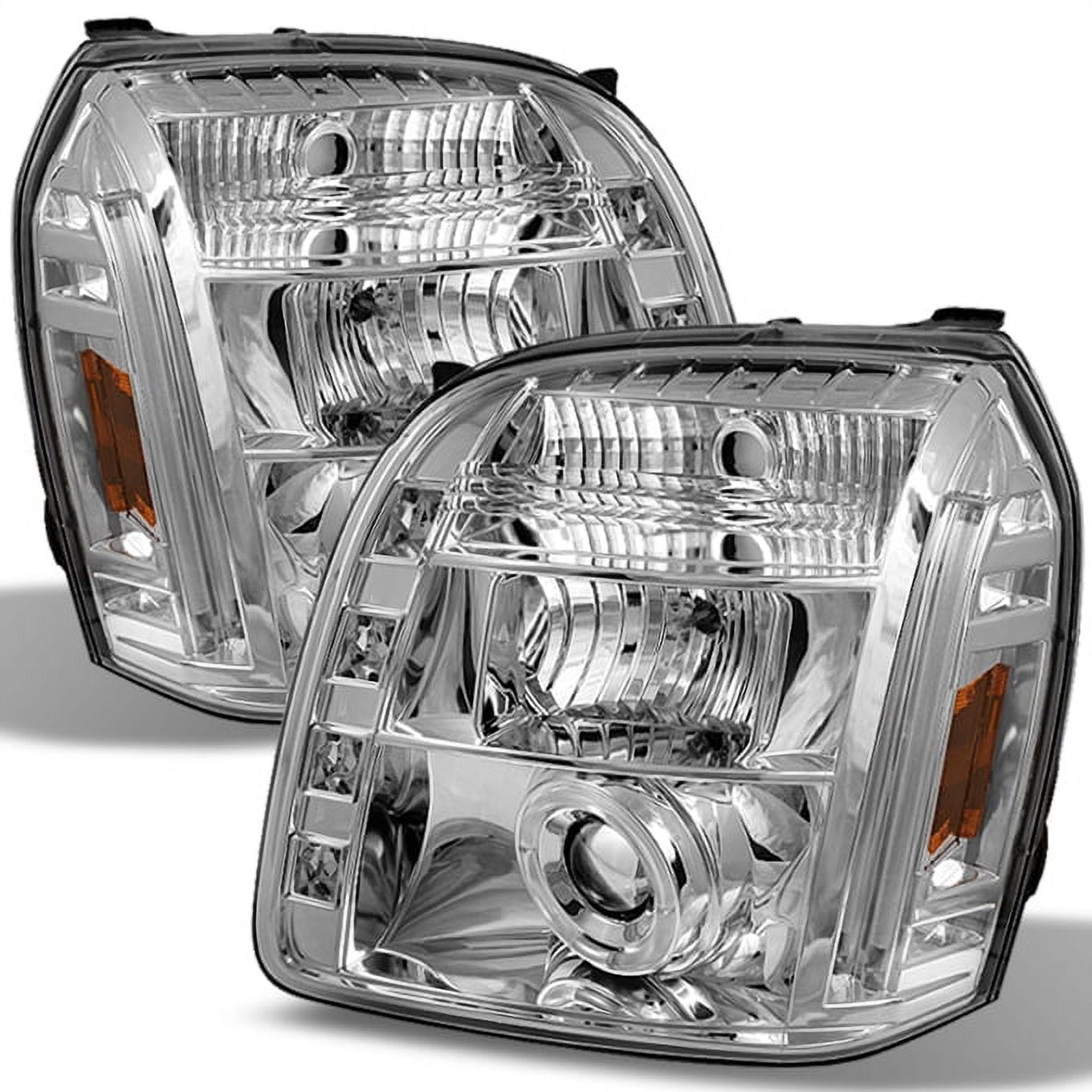 AKKON - For 2007-2014 GMC Yukon XL 1500 / XL 2500 Denali SUV Dual Halo ...