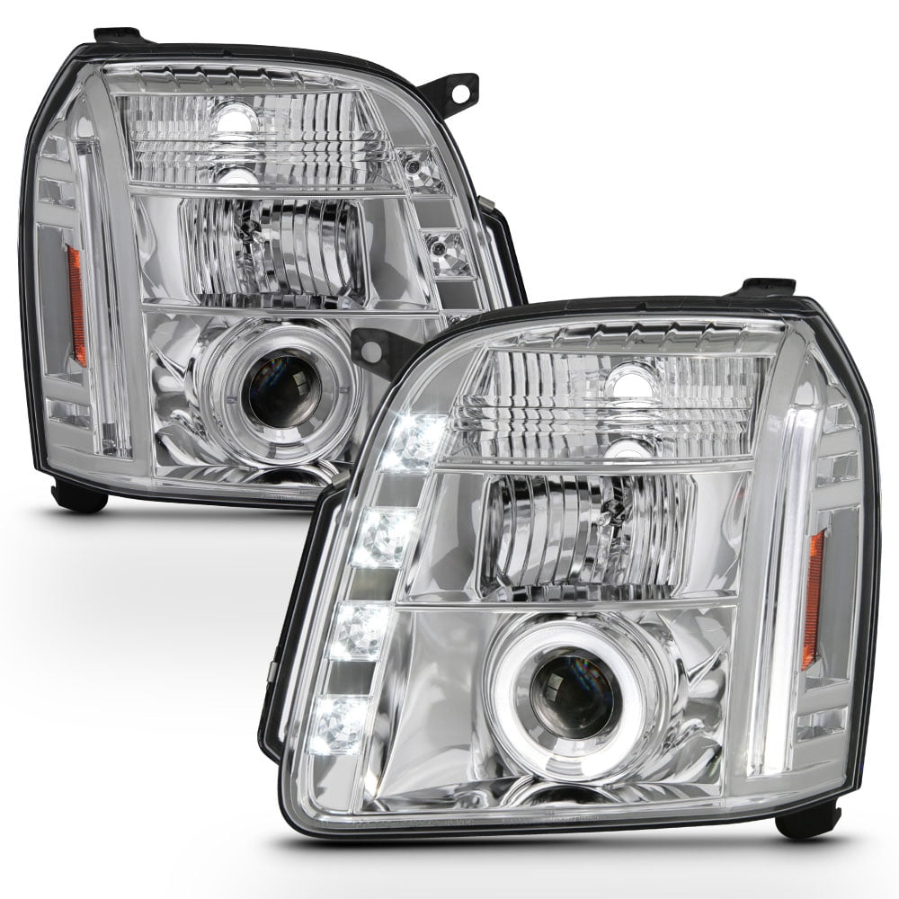 AKKON - For 2007-2014 GMC Yukon XL 1500 / XL 2500 Denali SUV Dual LED ...
