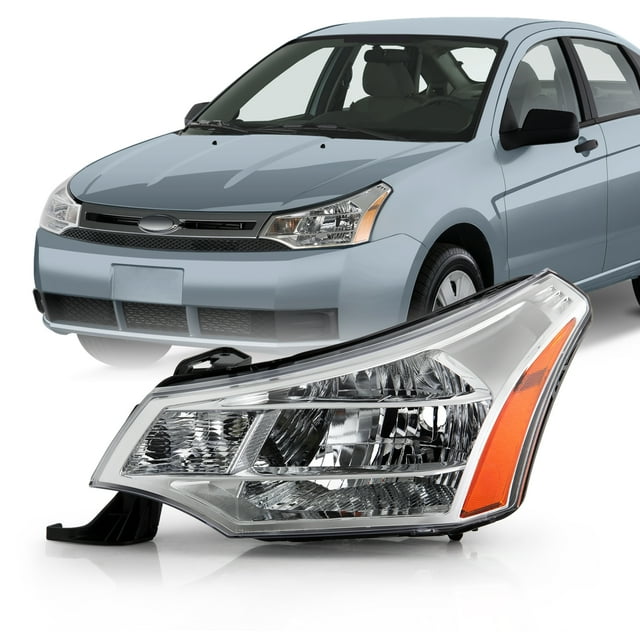 AKKON - Front Light Assembly for 2008-2011 Ford Focus OE Style ...