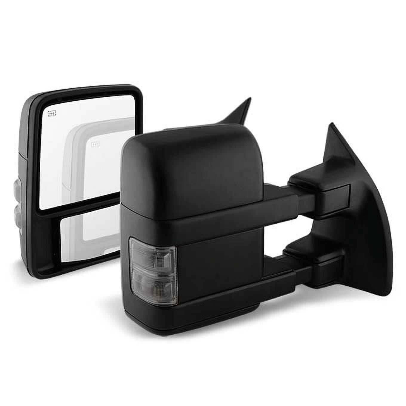 AKKON - For 2008-2016 F250 F350 F450 F550 SuperDuty Smoked Extendable ...