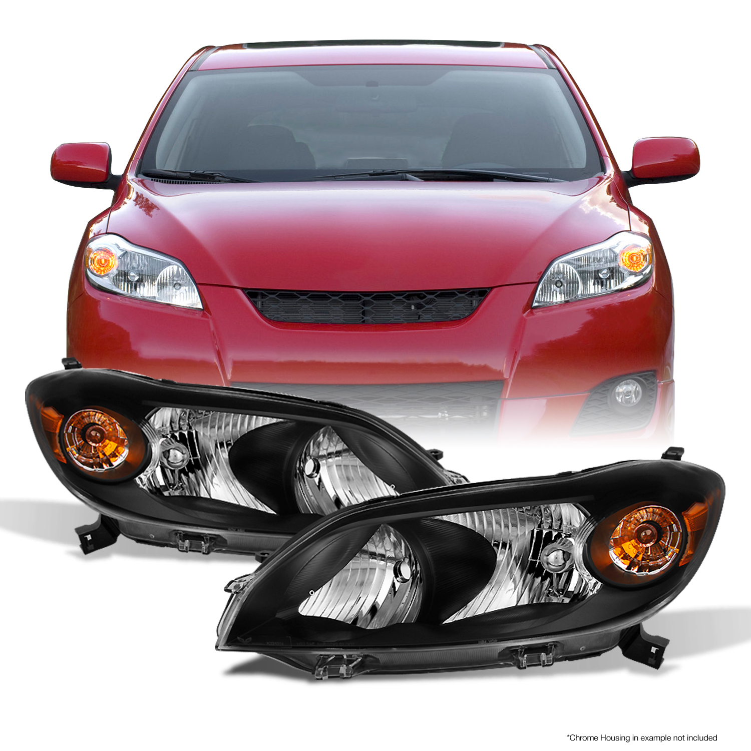 AKKON - For 2009 2010 2011 2012 2013 Toyota Matrix Driver and Passenger ...