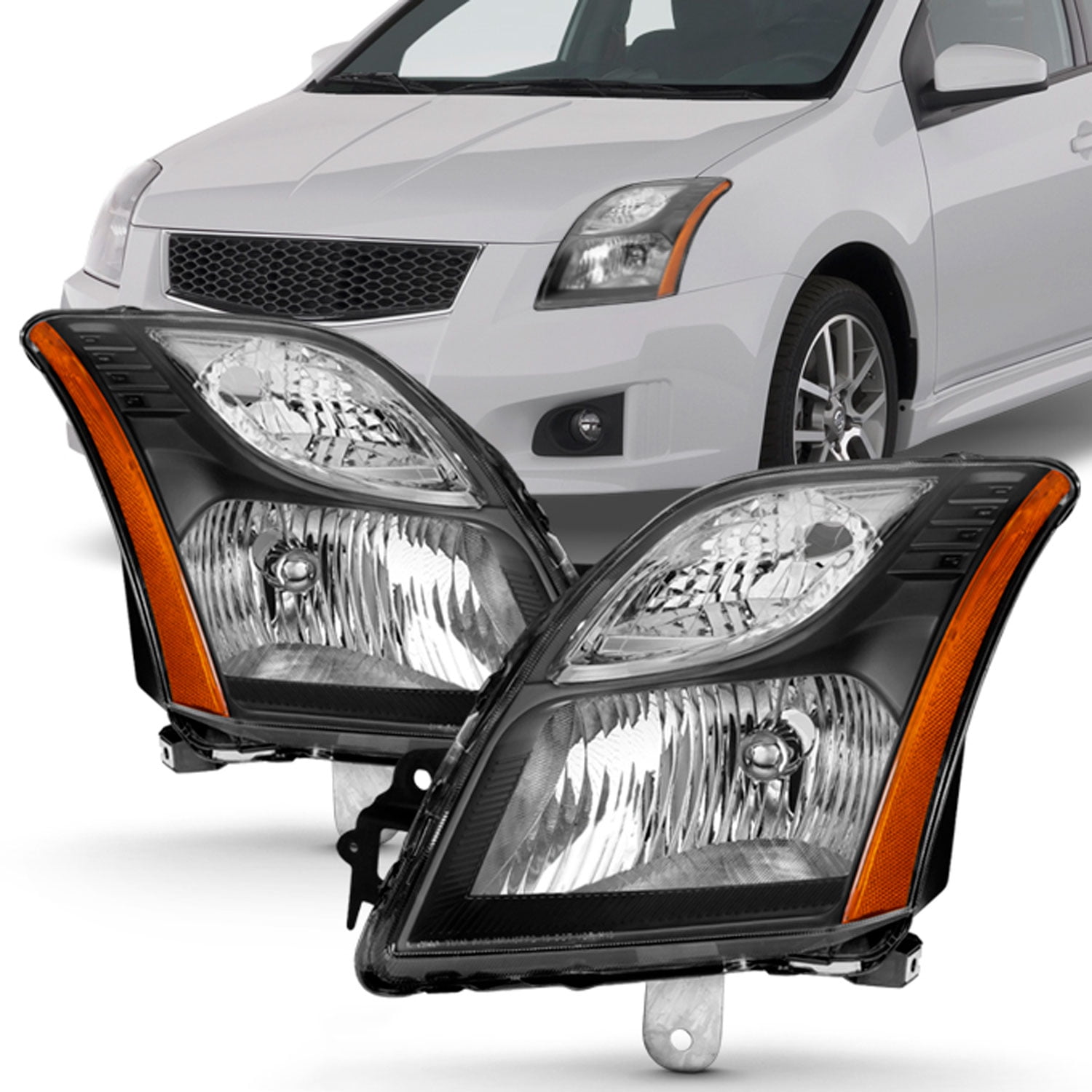 AKKON - For 2010 2011 2012 Nissan Sentra SE-R | SR Models Both Side ...