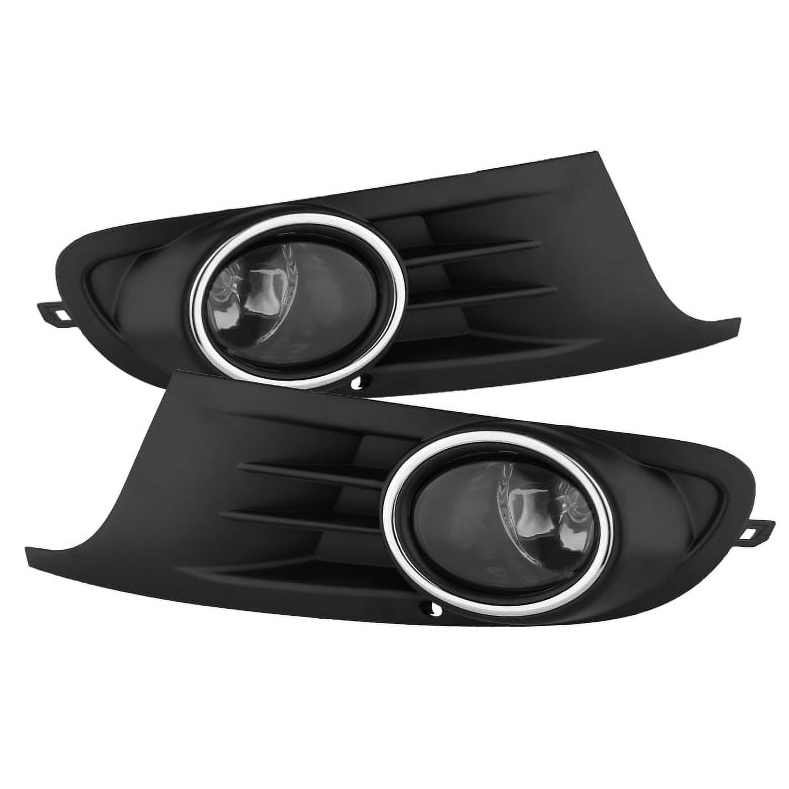 AKKON - For 2010-2014 VW Golf / Jetta Sportwagen Smoked Lens Fog Lights ...