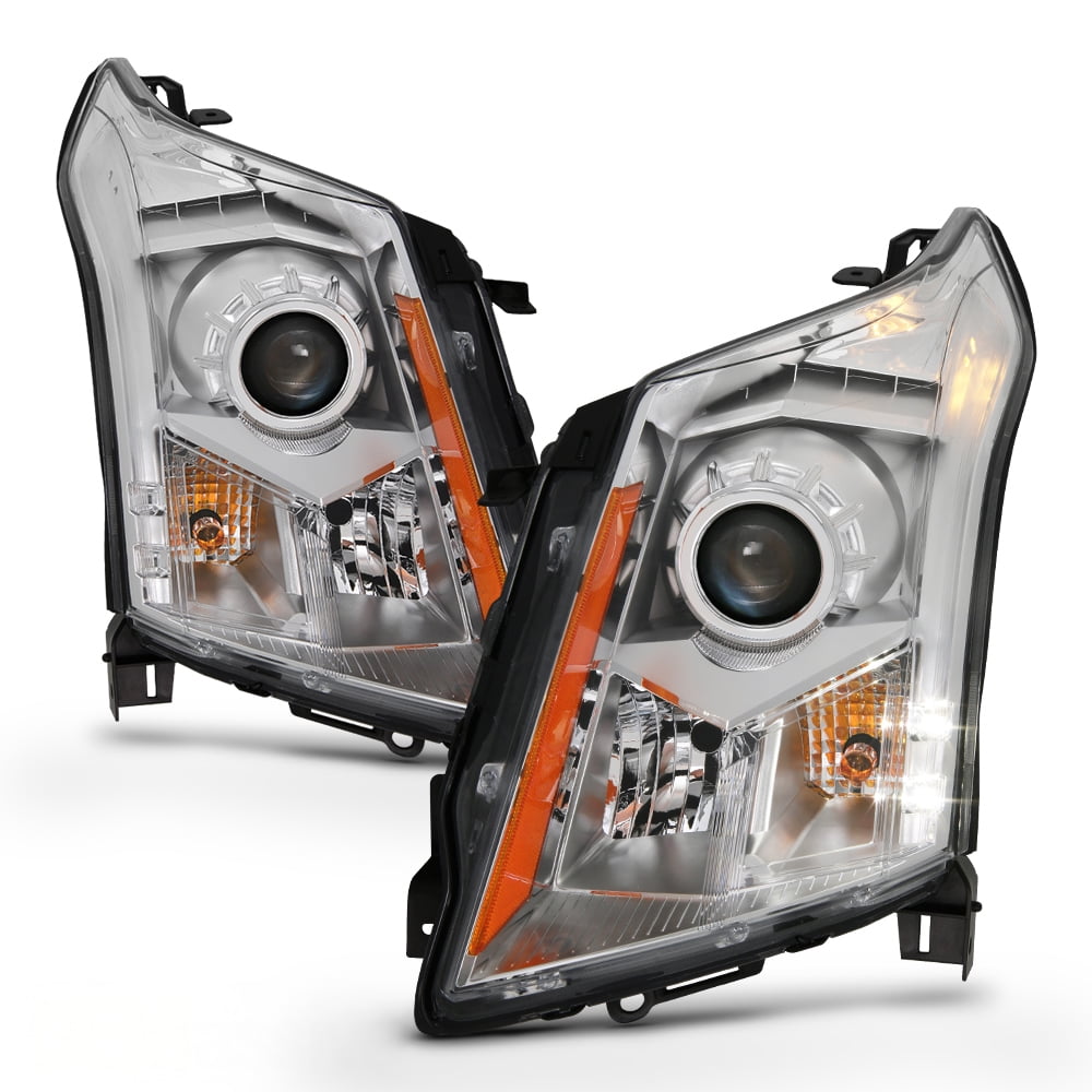 AKKON - Pair of Front Lights for 2010-2016 Cadillac SRX, Factory Style ...