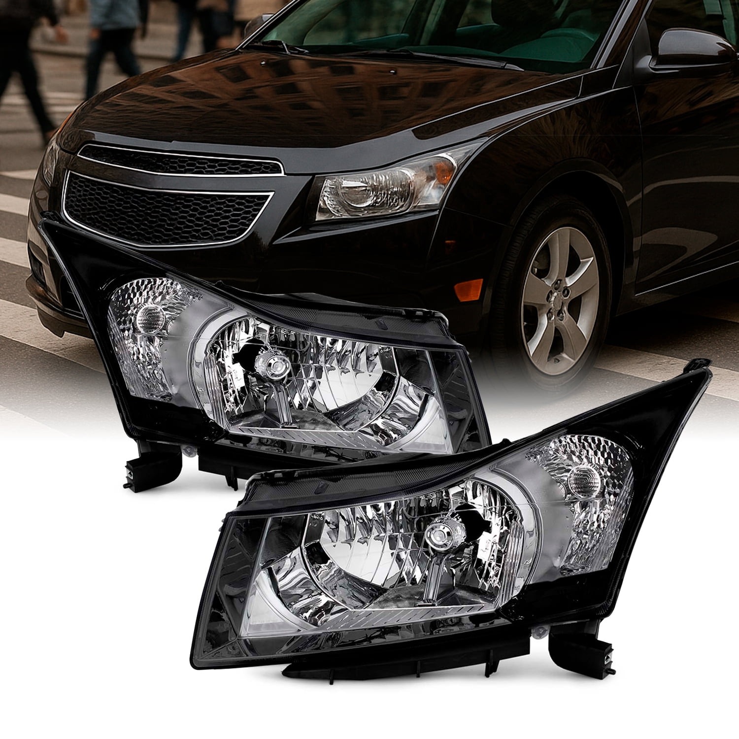 2014 Chevy Cruze Headlights