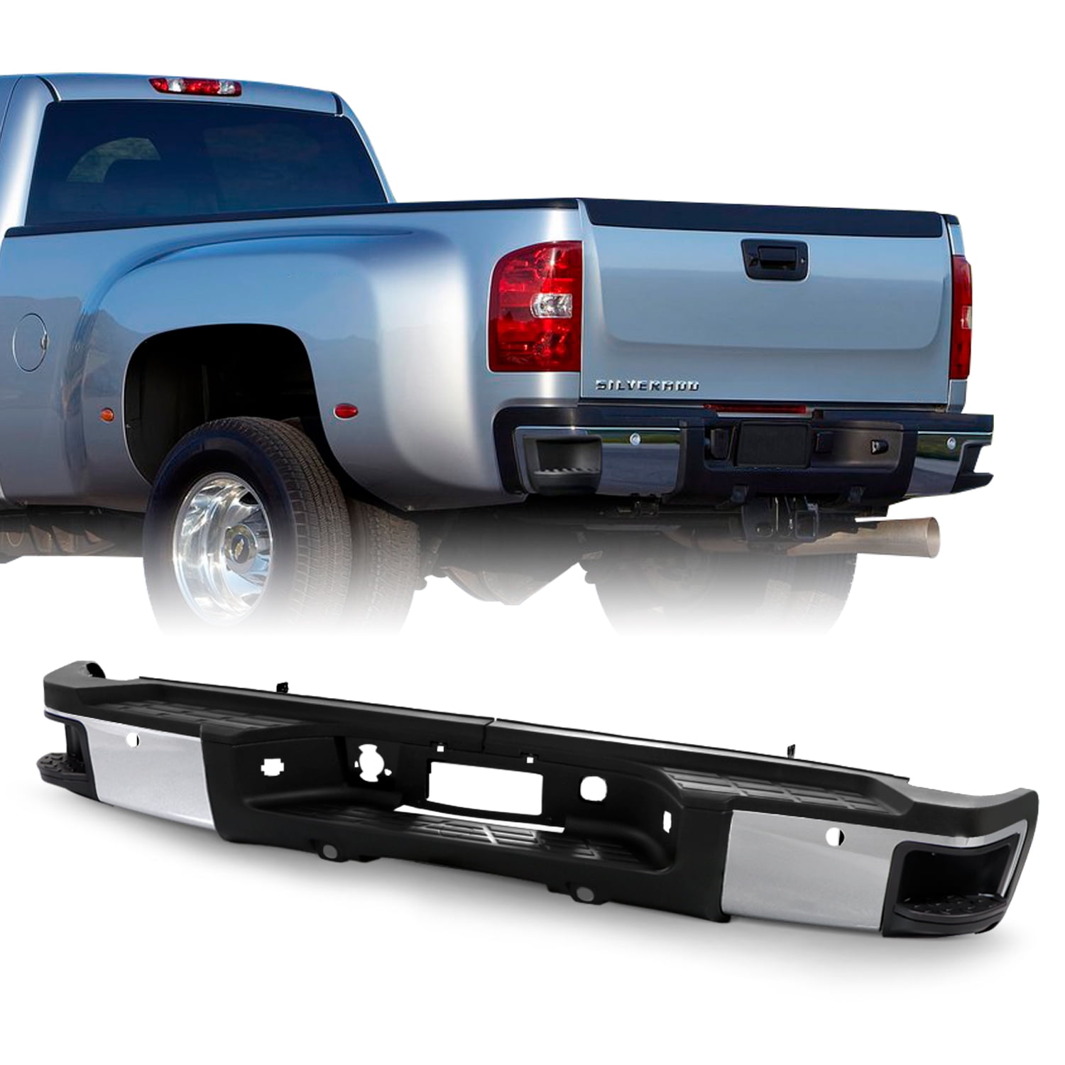 AKKON - For 2011-2013 Chevy Silverado & GMC Sierra 2500 HD 3500 HD Rear ...