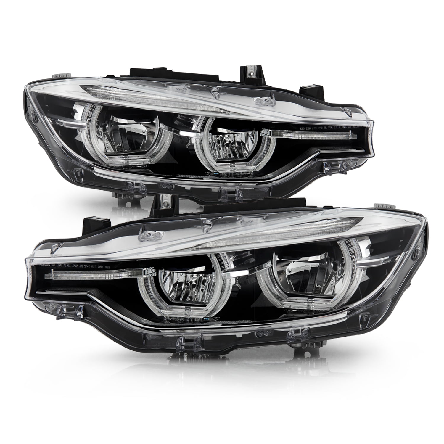 AKKON - Full LED Headlights w/ DRL for BMW 320, 325, 328, 335 F30 Sedan ...
