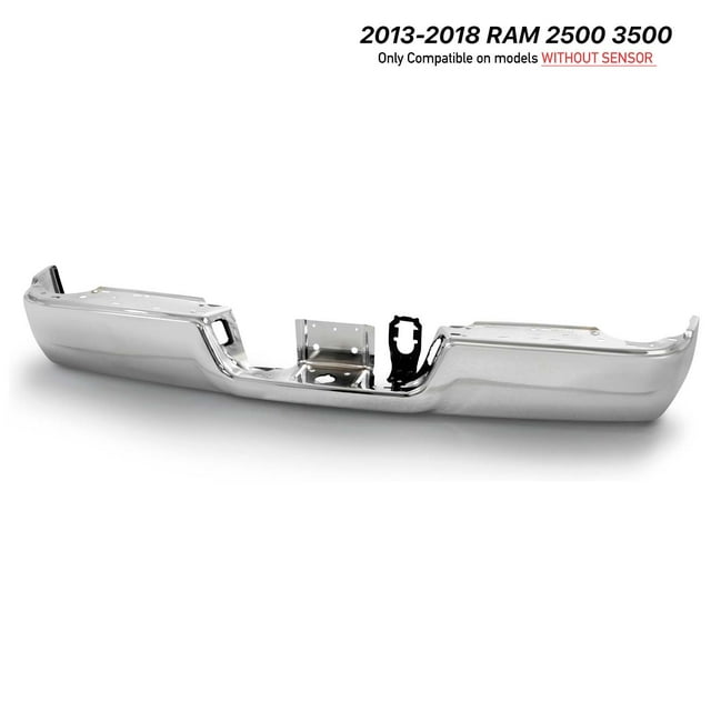AKKON - For 2013-2018 Dodge Ram 2500 3500 OE Chrome Panel Steel Rear ...