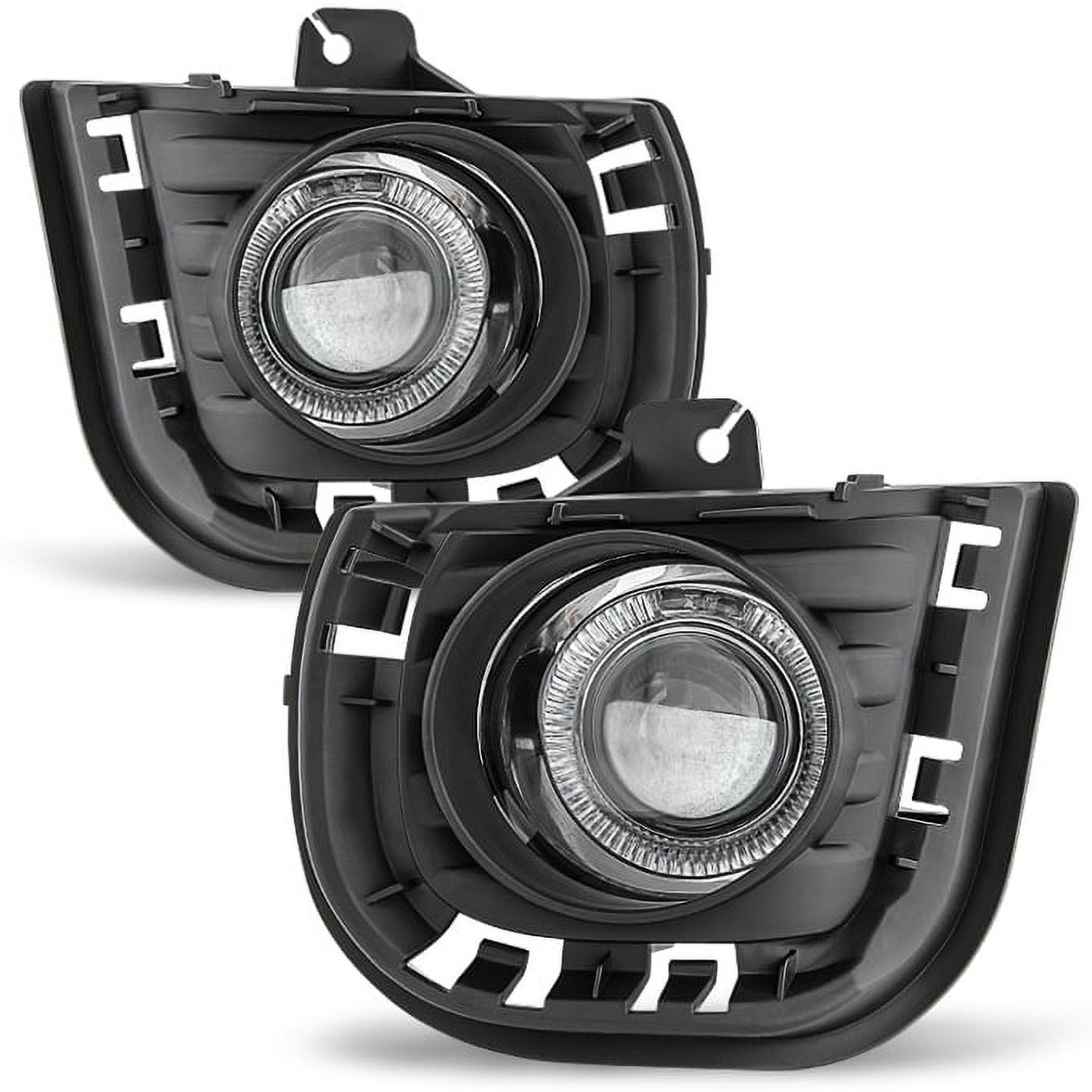 AKKON - For 2014 2015 2016 Scion tC AGT20 Black Bezel Clear Lens Bumper ...