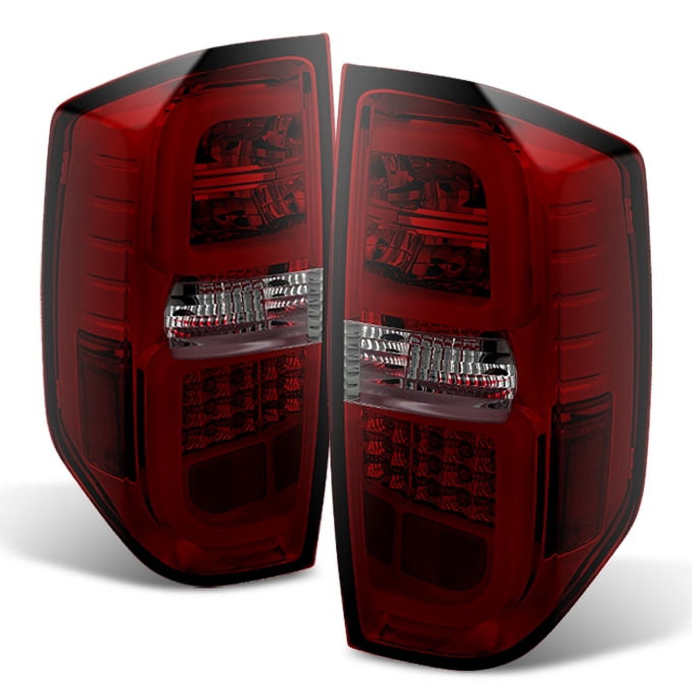 AKKON - For 2014-2020 Toyota Tundra Pickup Truck Red Clear Rear LED ...