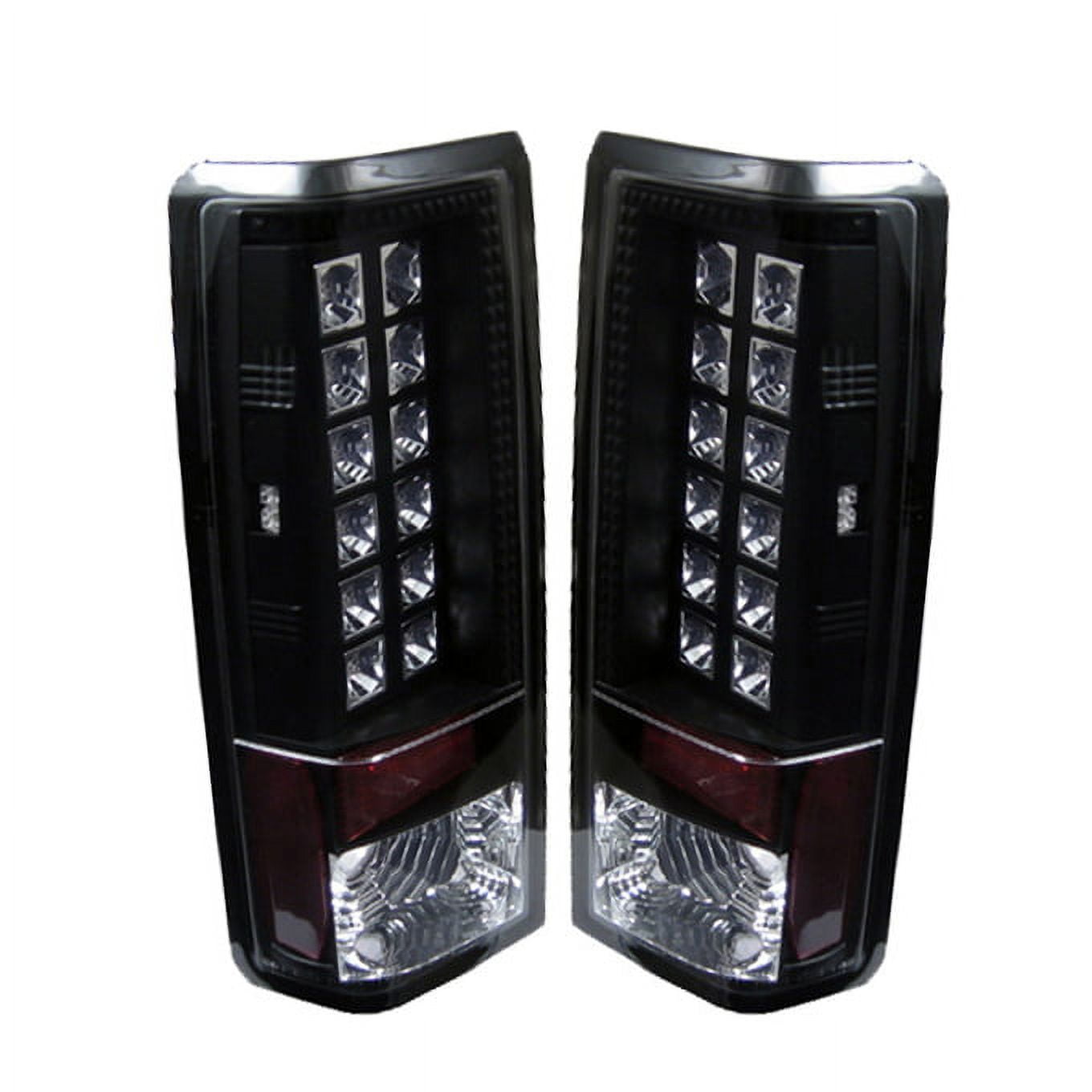 AKKON - For 85-05 Chevy Astro Van GMC Safari Van Black Rear Black LED ...