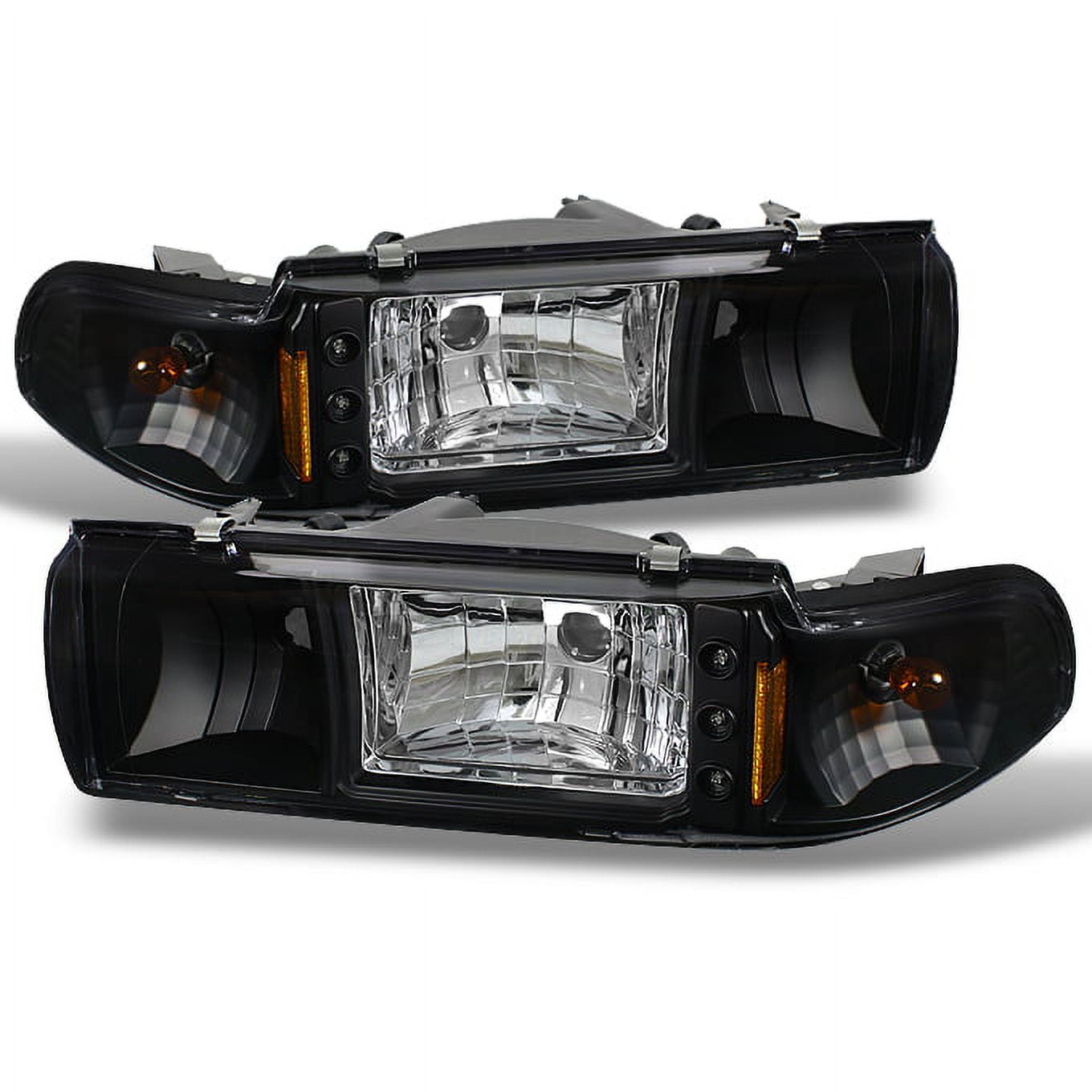 AKKON - For 91-96 Chevy Impala Caprice Black Replacement 1 Piece LED ...