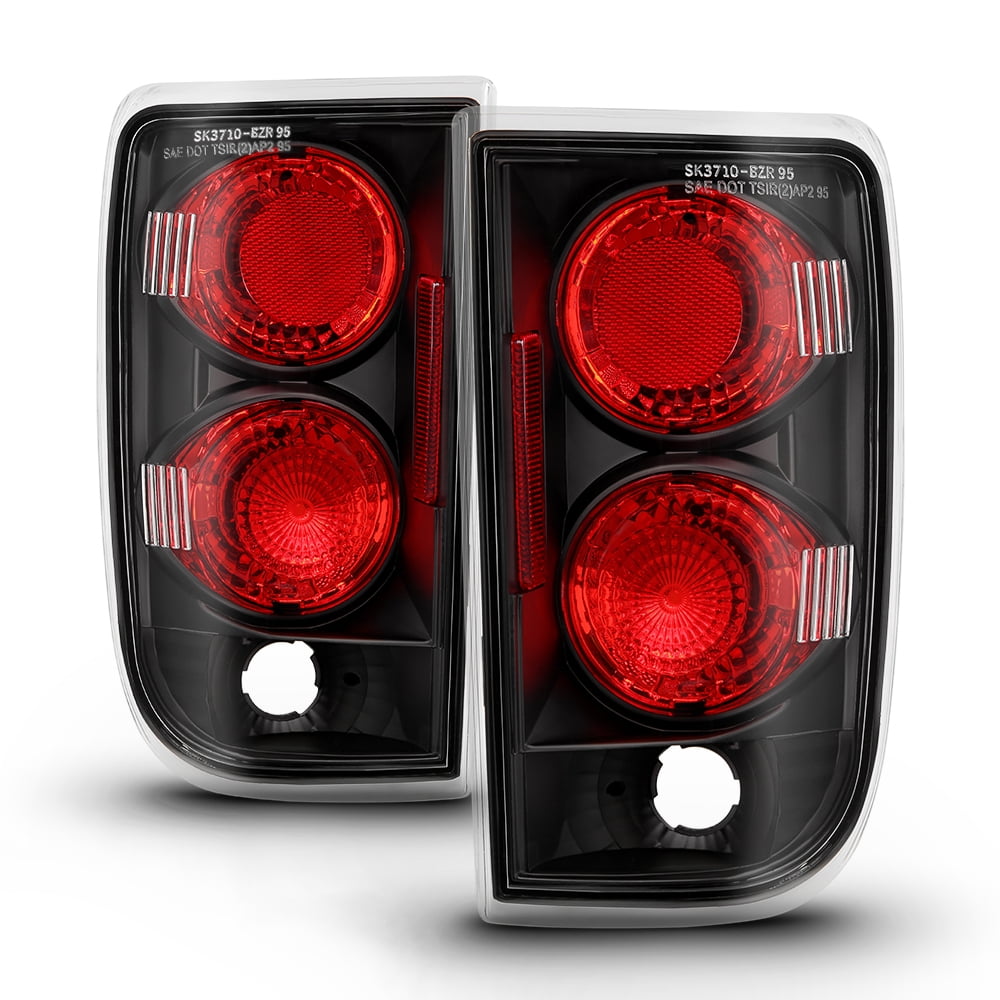 AKKON - For 95-05 Chevy Blazer | 95-05 GMC Jimmy | 96-01 Bravada Black ...