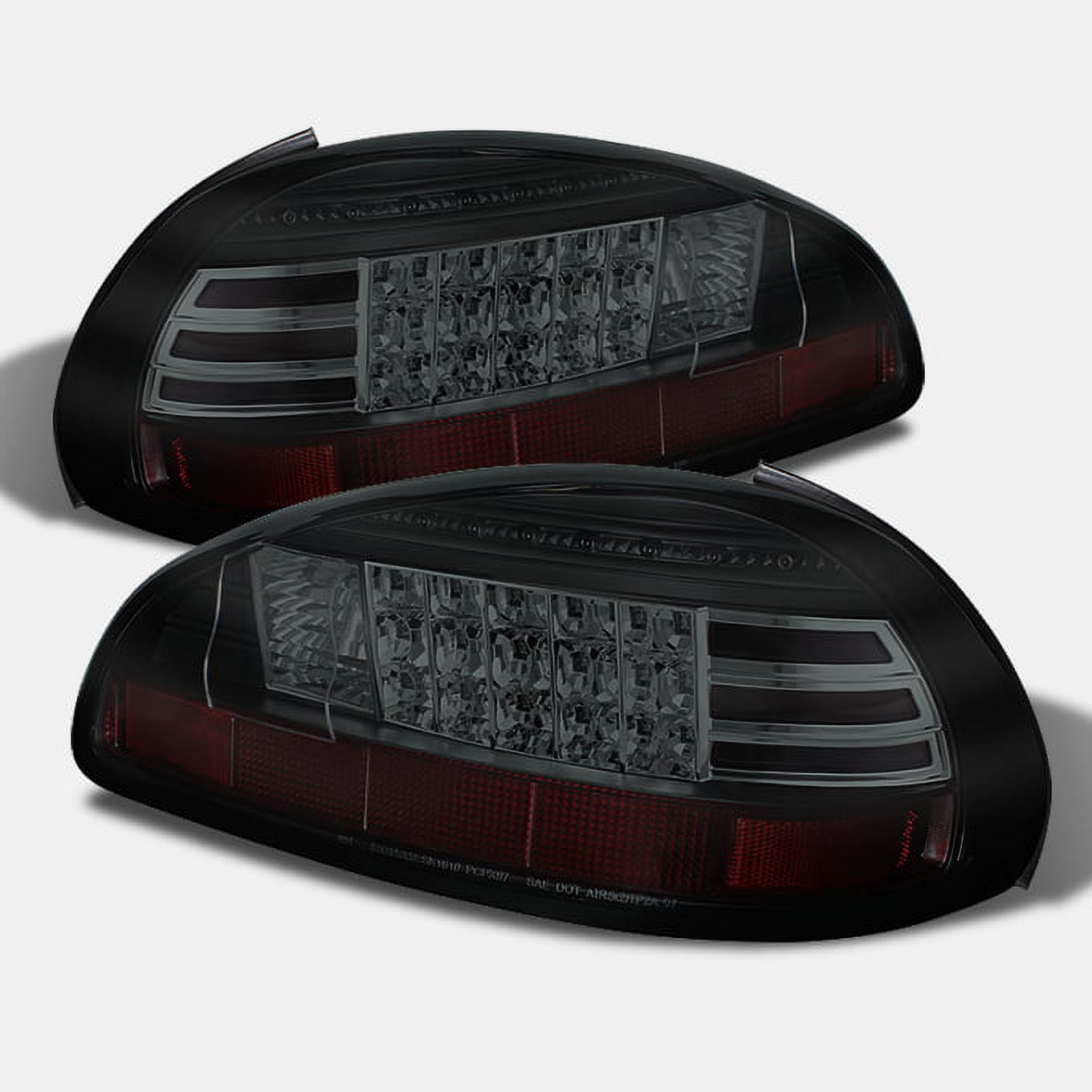 AKKON - LED Tail Light Assembly for 97-03 Pontiac Grand Prix, Black ...