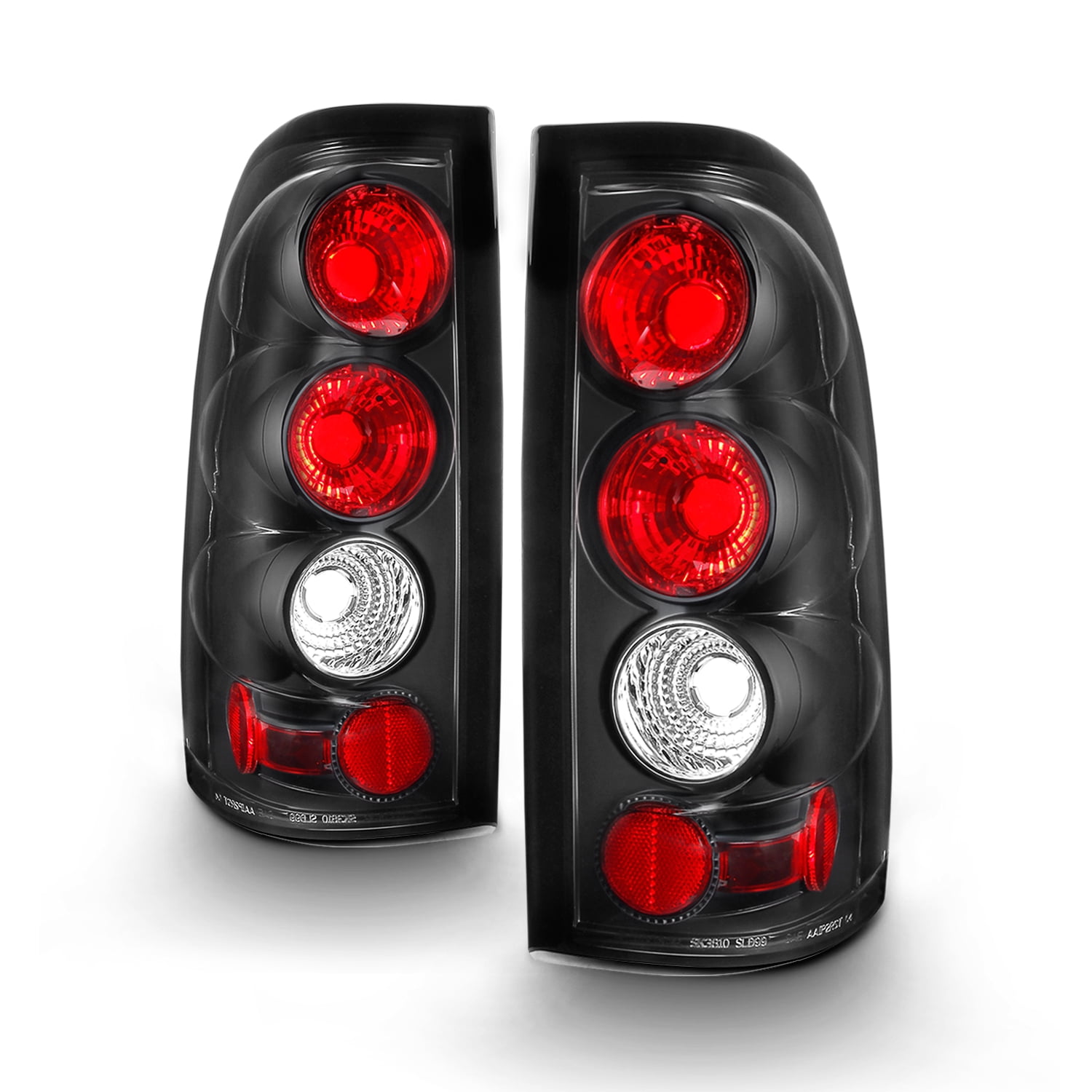 AKKON - For 99-02 Silverado Series 99-06 Sierra Euro Type G2 Black ...