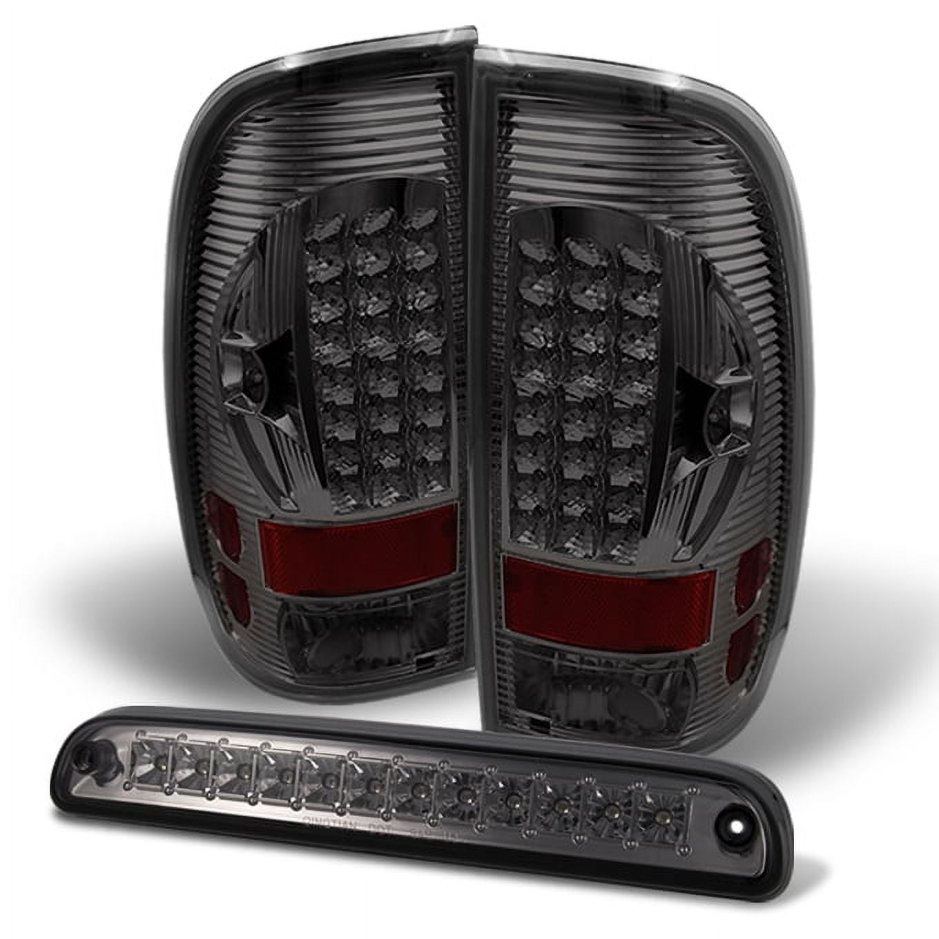 AKKON - For 99-07 F-Series Superduty Pickup Truck Styleside Smoke LED ...