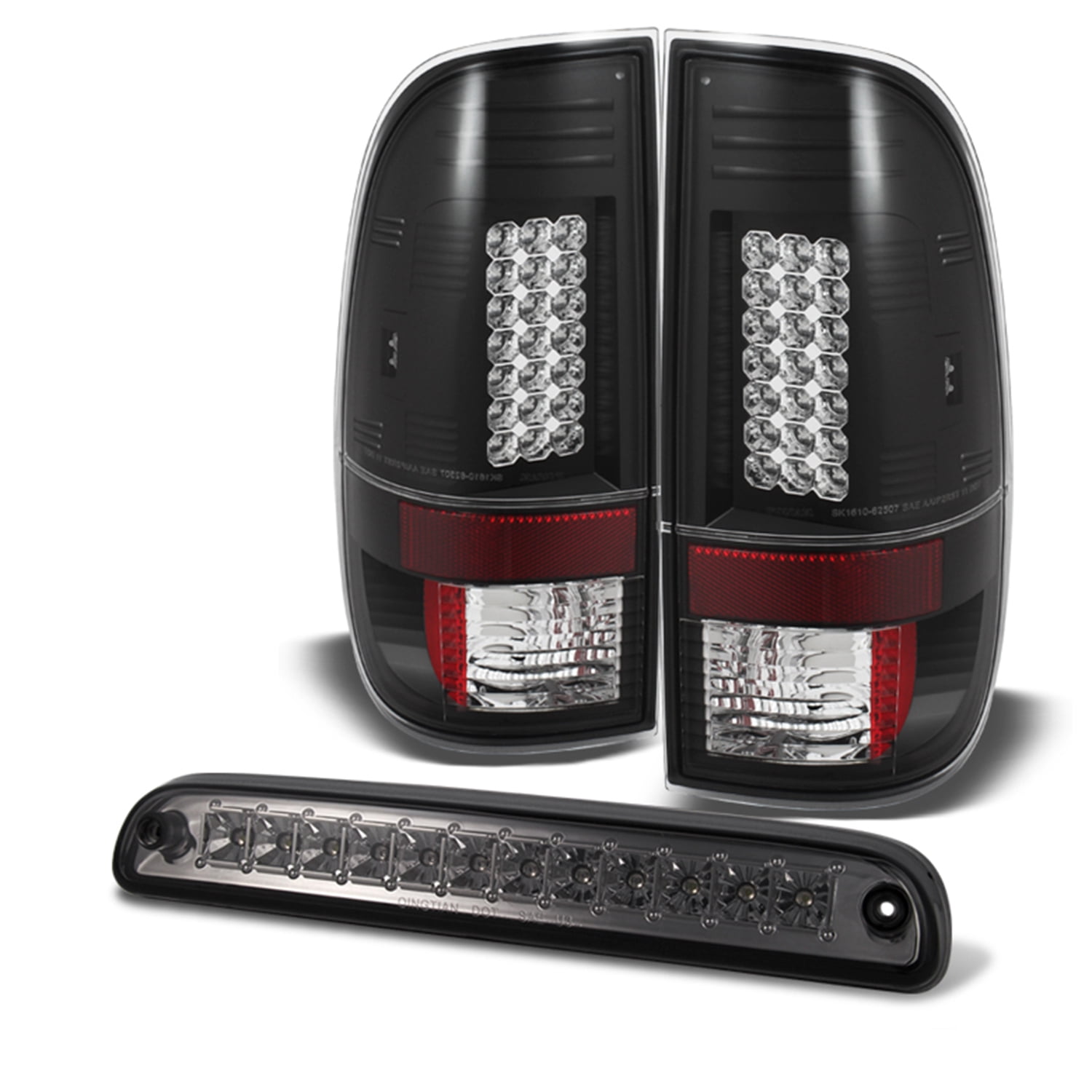 AKKON - For 99-07 Ford F250/350/450/550 SuperDuty Pickup Truck Black ...