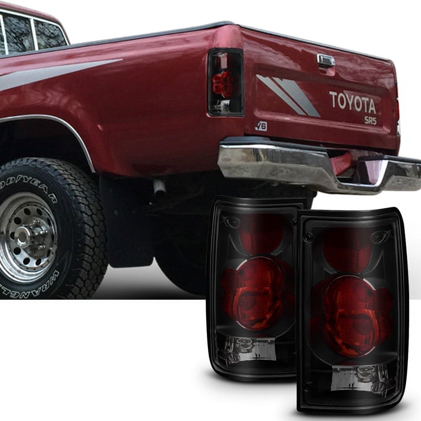 AKKON - For [Black Smoked] 1989 1990 1991 1992 1993 1994 1995 Toyota ...