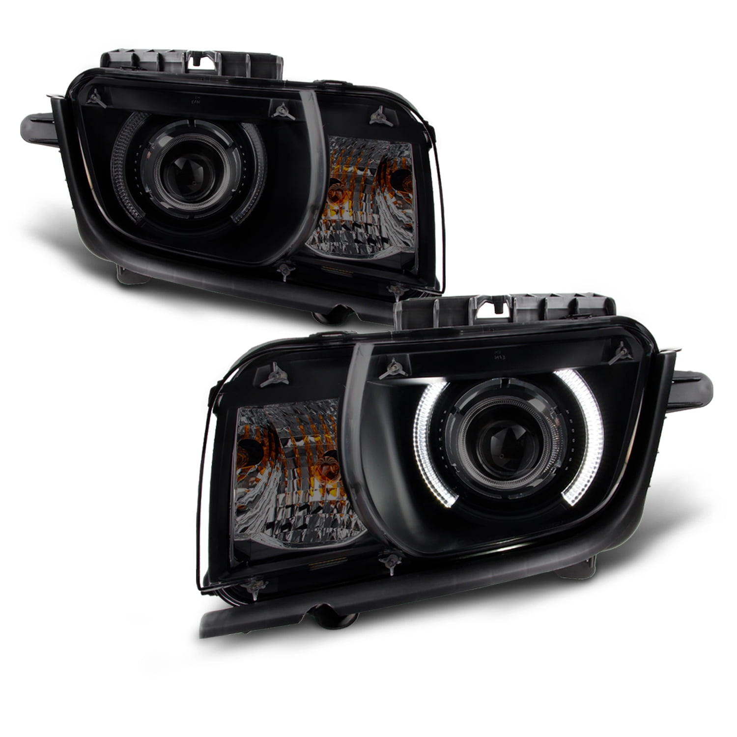 AKKON - For Black Smoked 2010 2011 2012 2013 Chevy Camaro Driver ...