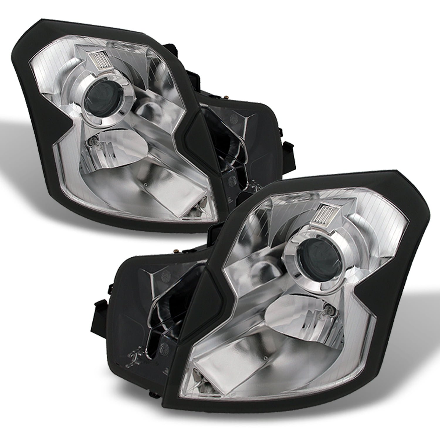 AKKON - Chrome OE Replacement Headlights for Cadillac CTS Halogen ...