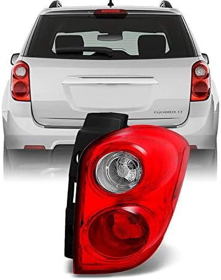AKKON - For Chevy Equinox SUV Red Clear Rear Tail Light Brake Lamp ...