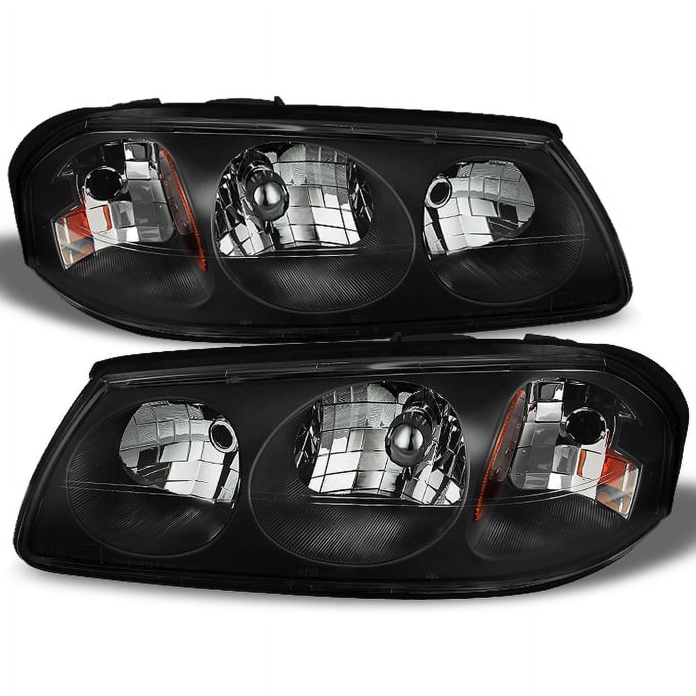 AKKON - Black OE Replacement Headlight Assembly for Chevy Impala ...