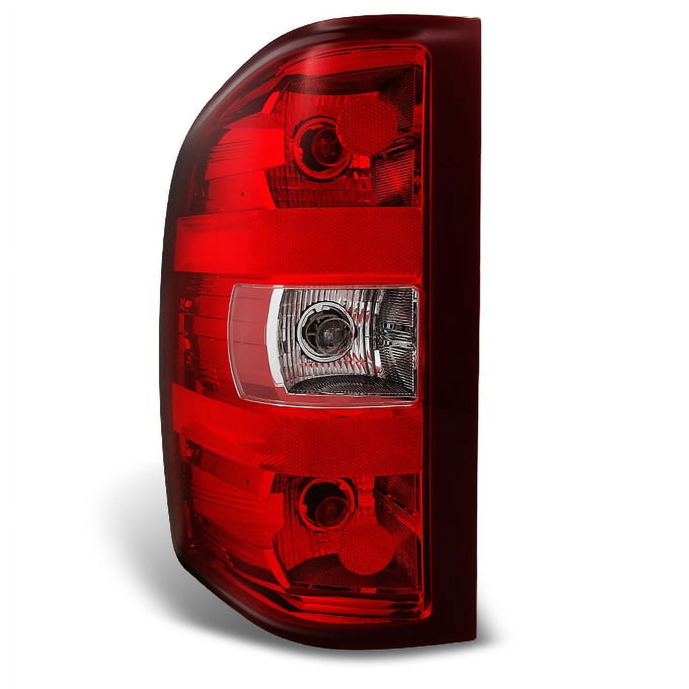 AKKON - For Chevy Silverado Pickup Truck Red Clear Tail Light Tail Lamp ...