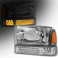 AKKON - For Ford F250 F350 F450 Superduty | Excursion Headlights With ...