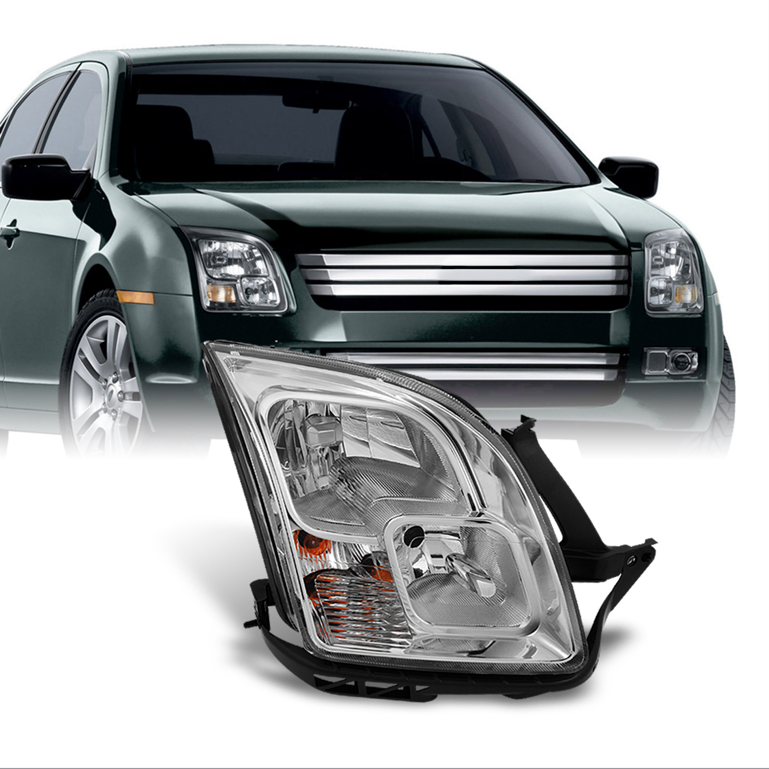 labwork Headlight Assembly Replacement for 2010-2012 Ford Fusion ...