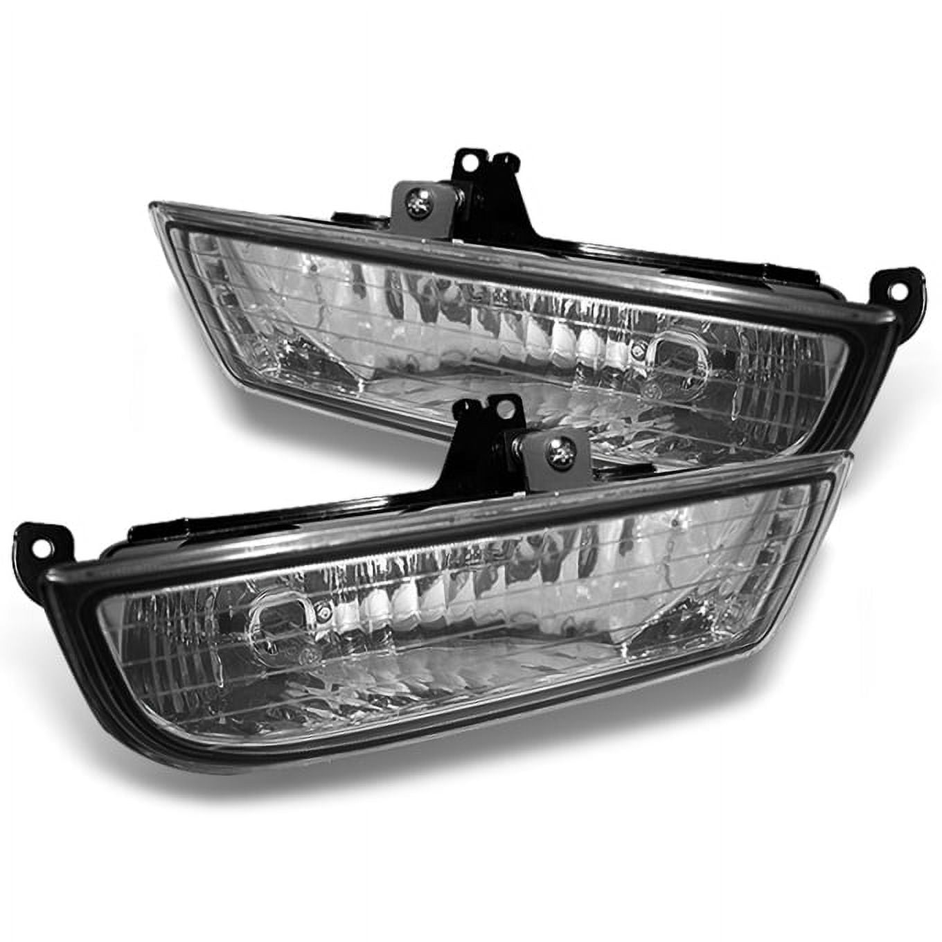 AKKON - For Honda Prelude Bumper Driving Clear Fog Lights Driver ...