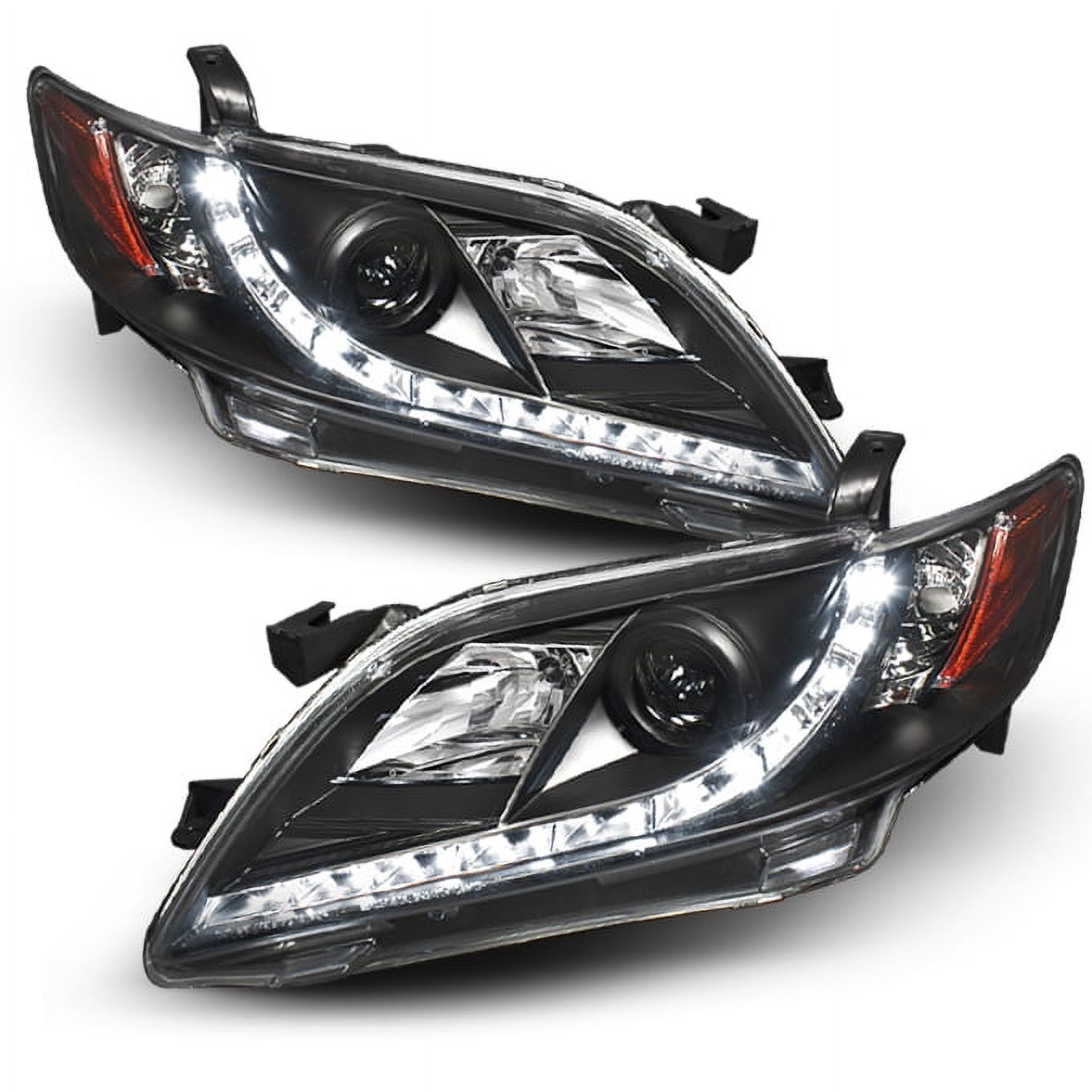 ( Spyder ) Toyota Camry 02-06 Projector Headlights-Drl-Black-High H1 ...