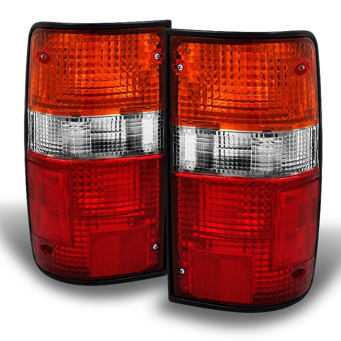 AKKON - For Toyota Pickup Truck 2WD/4WD Red Clear Rear Tail Lights ...