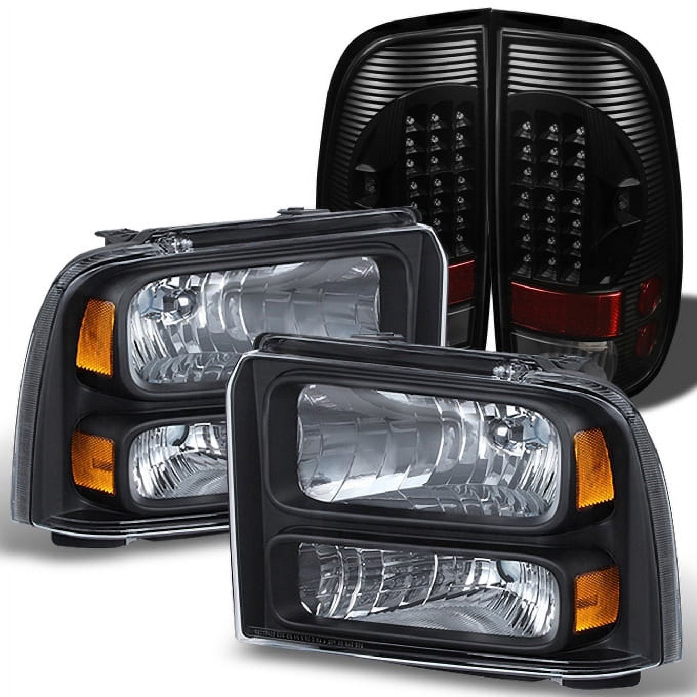AKKON - For Truck F-Series F250 F350 F450 F550 Super Duty Black ...