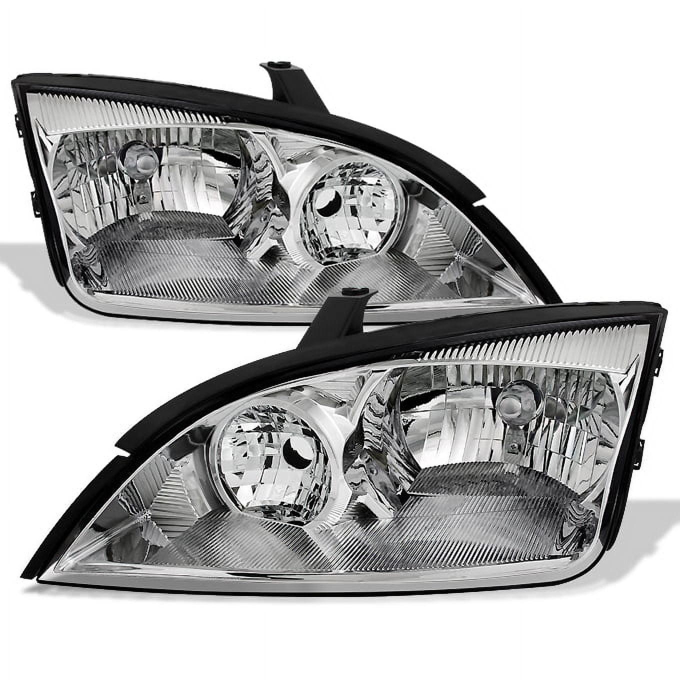 AKKON Front Head Lights Assembly Pair for 2005-2007 Ford Focus, Left ...