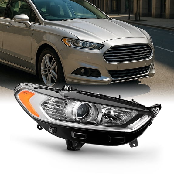 AKKON Brand New Right Passenger Side Chrome Projector Headlight for ...