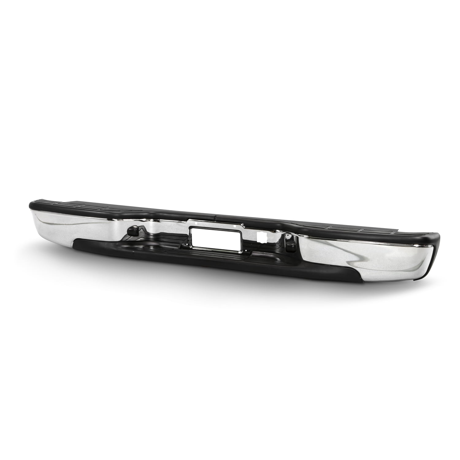 AKKON OE Chrome Rear Bumper Set for 01-06 Chevy Silverado/GMC Sierra ...