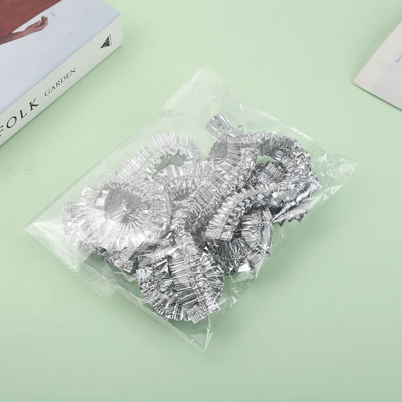 AKLJWH 10Pcs Aluminum Foil Heat Retaining Covers, Adjustable Food ...