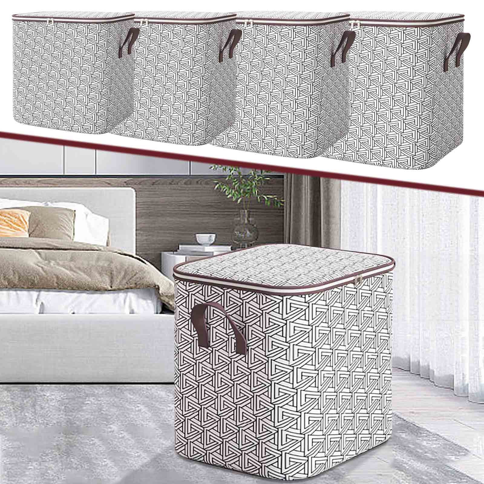 AKLJWH Extra Large Moving Bags, Heavy Duty Storage Totes with Handles ...