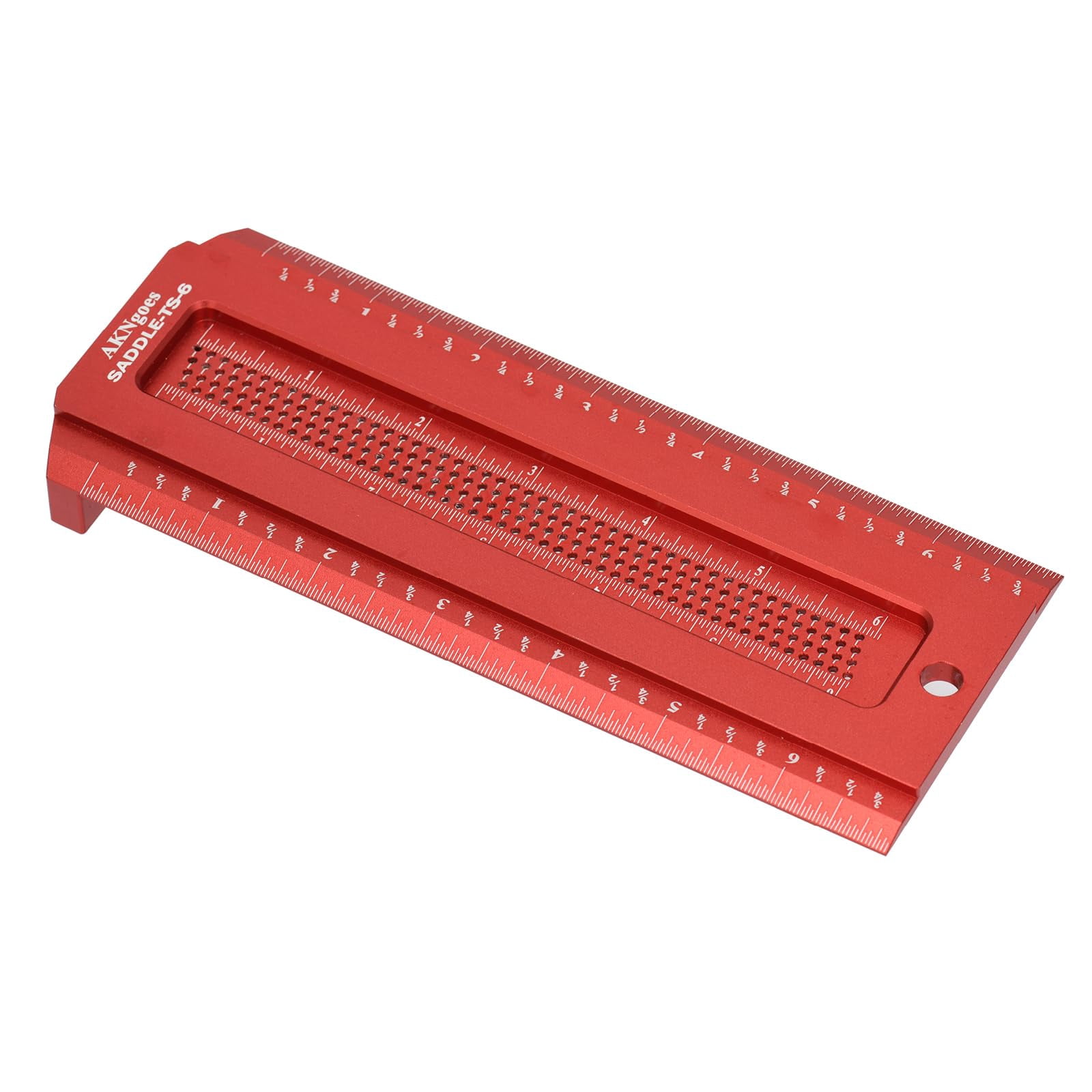 AKNgoes Woodworking Saddle T-Square Ruler 6in, T-Square for Carpenter ...
