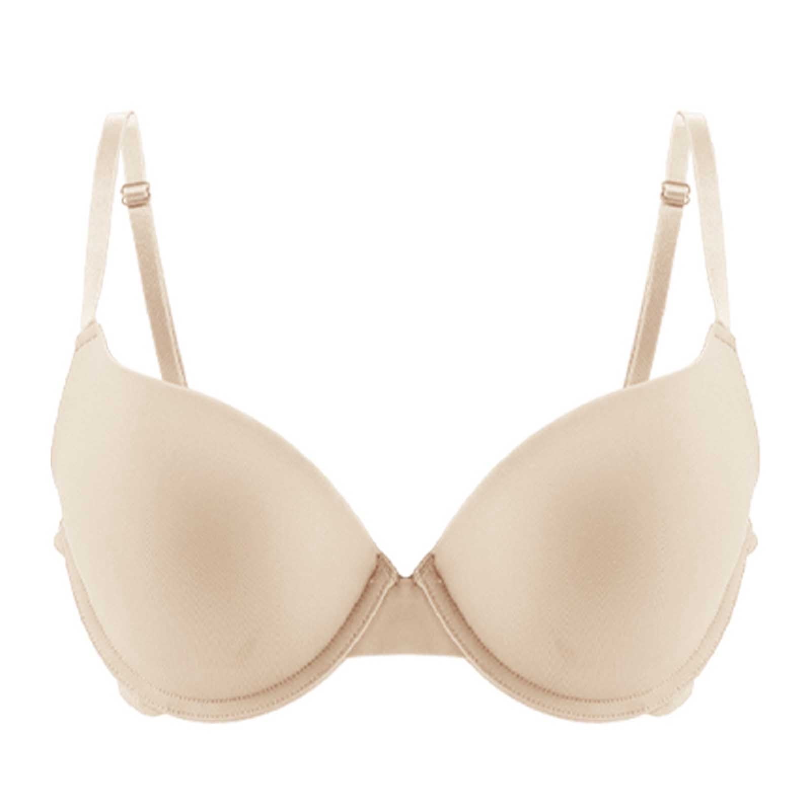 AKOEE Underwire Bra Push Up Plus Size Bra for Women Adjsutable Strap ...