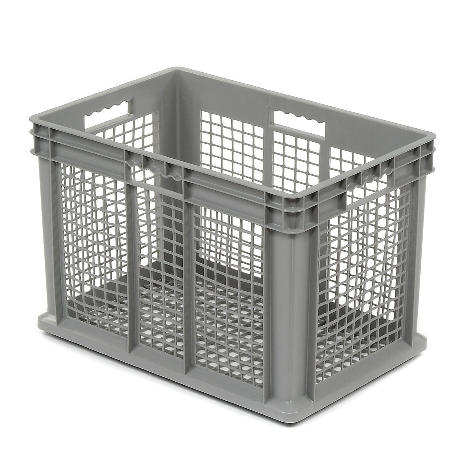 Global Industrial 4563400 Mesh Straight Wall Container - 23.75 x 15.75 ...
