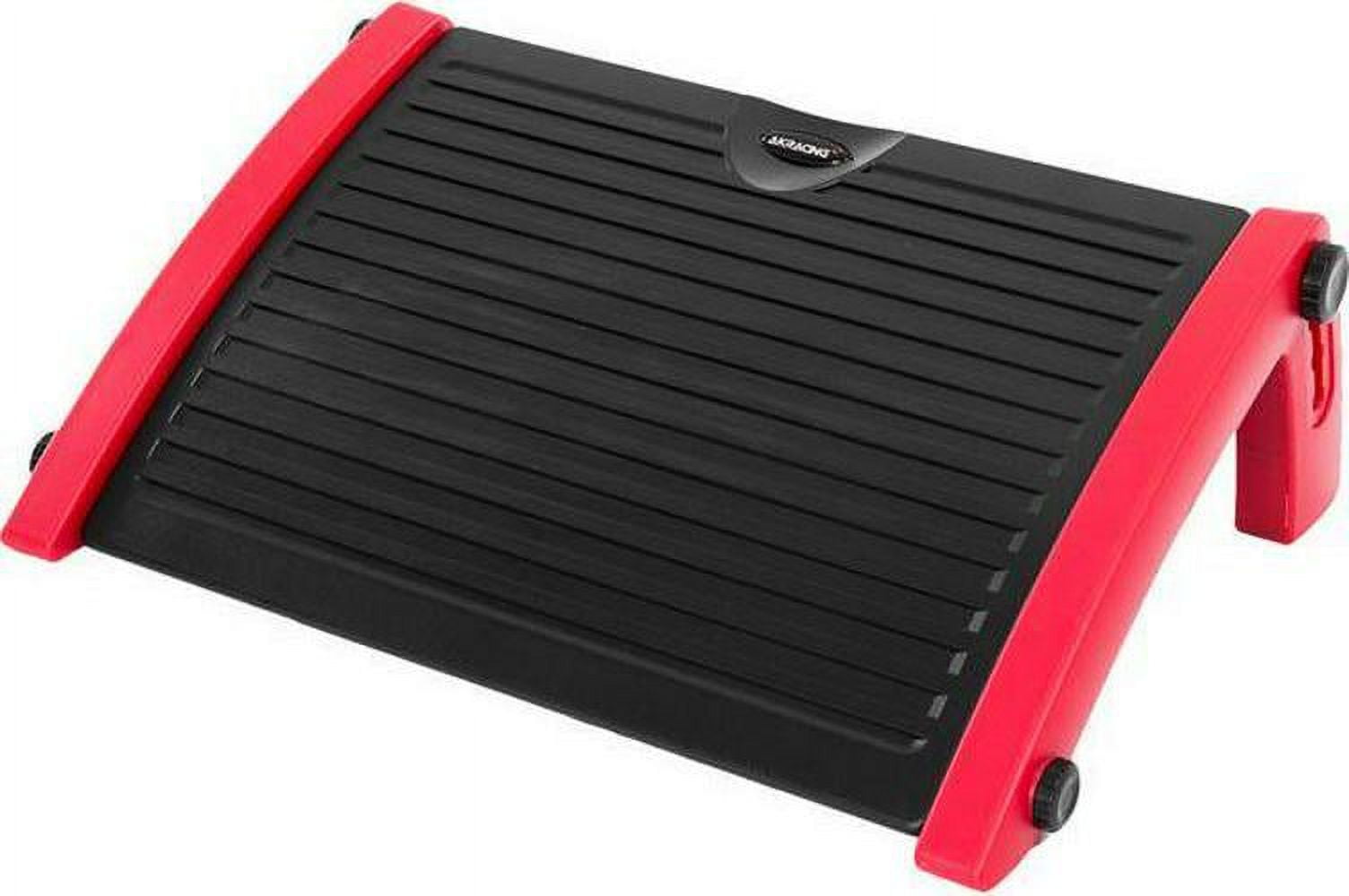 AKRacing Plastic Footrest Red, Adjustable to Multiple Tilt Angles (AK ...